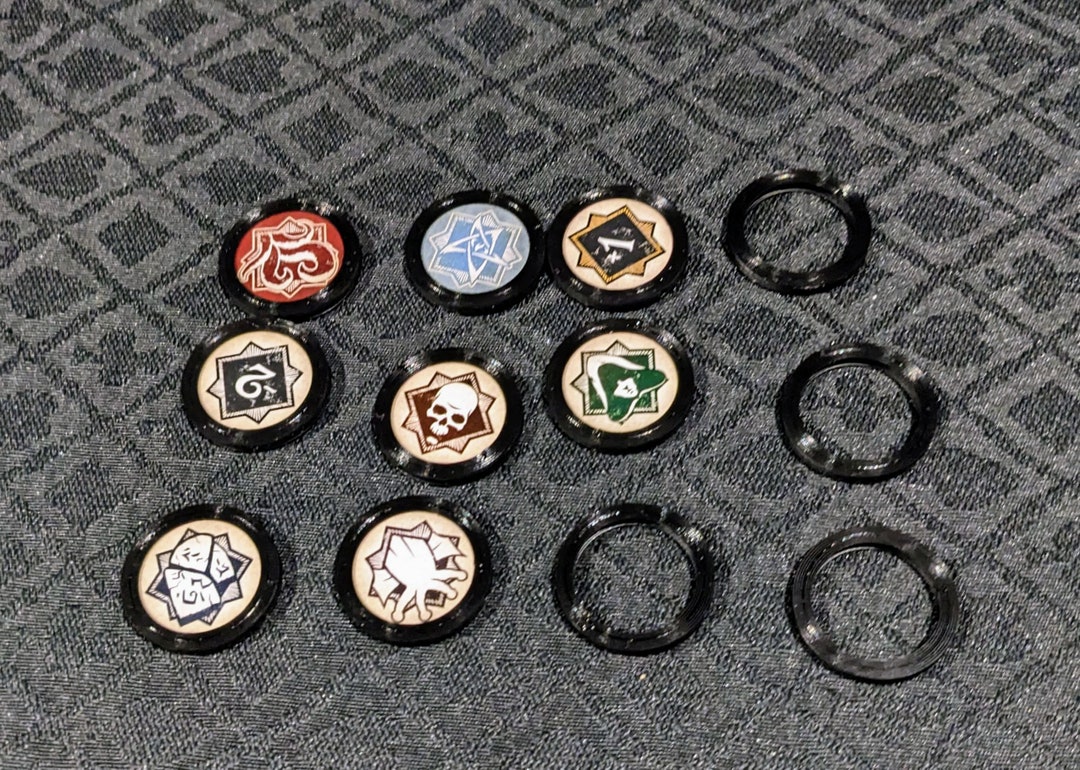 Chaos Token Ring Guards/protectors, Compatible With Arkham Horror Card ...