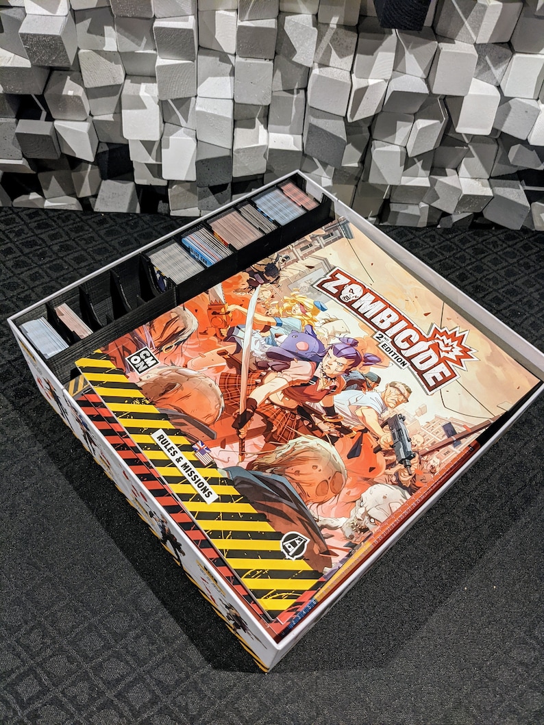 STL Files for Insert, Compatible With Zombicide 2nd Edition Kickstarter ...