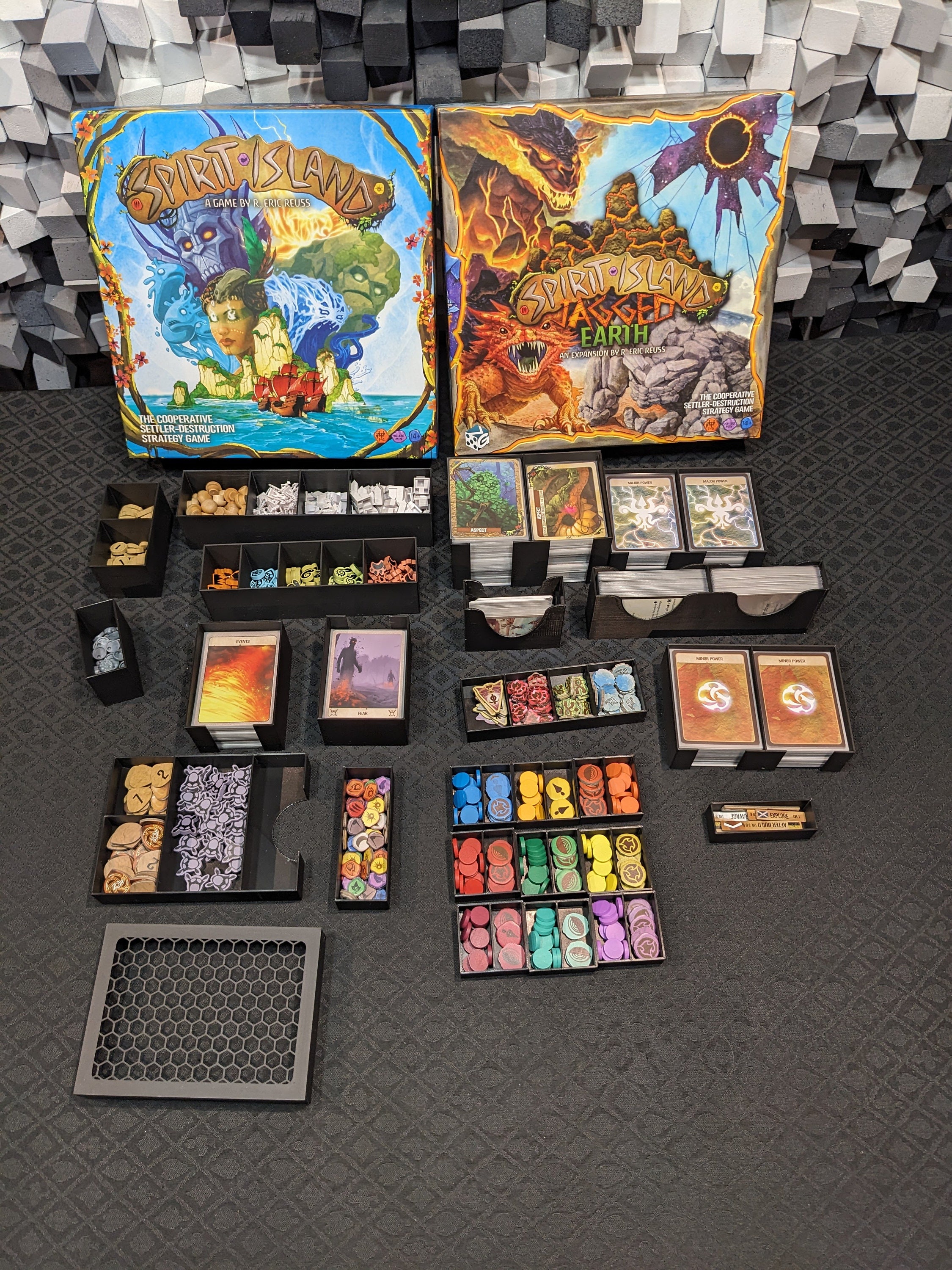 STL Files for Spirit Island Compatible Insert - 2 Versions, Depending ...