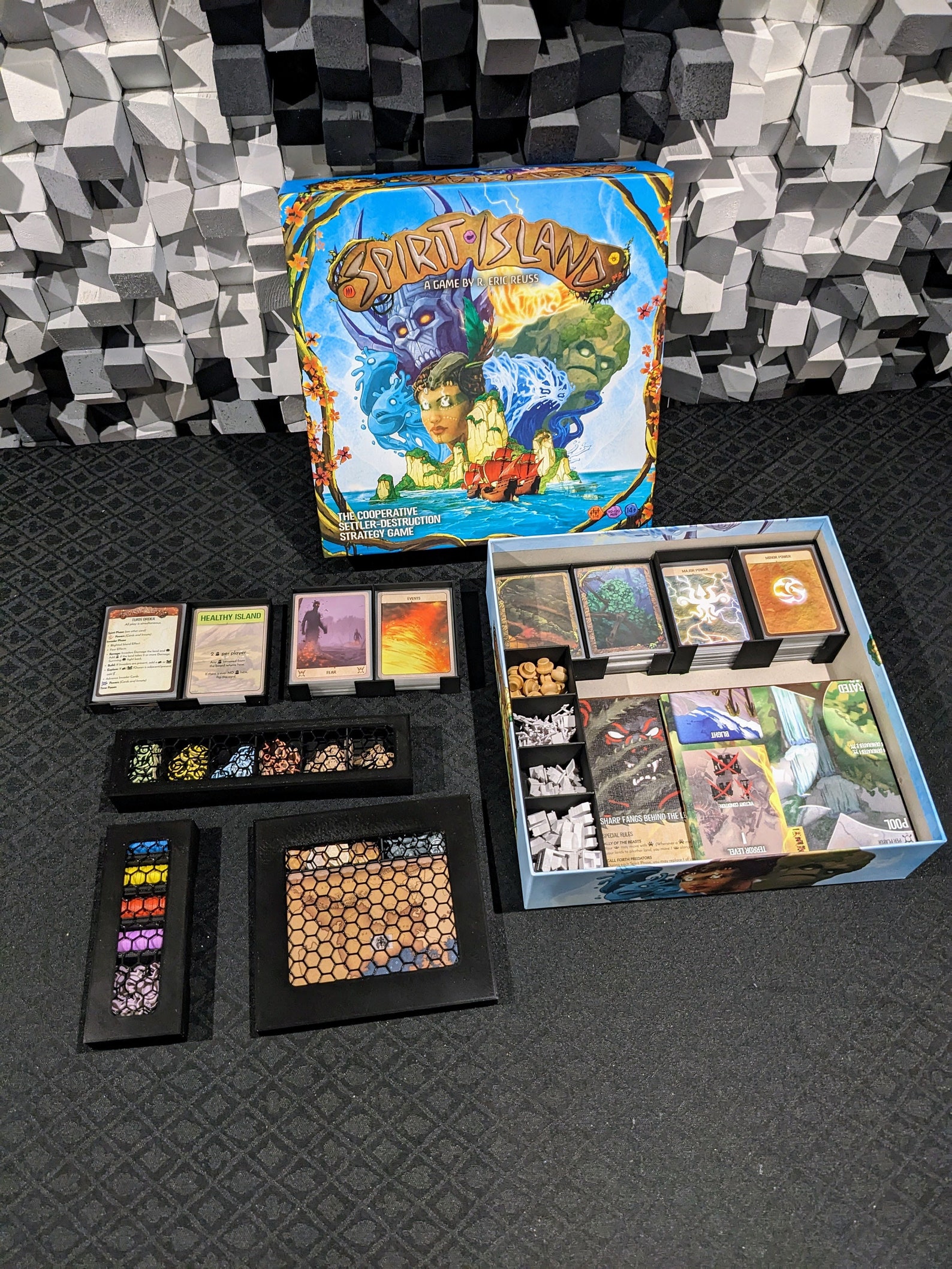 STL Files for Spirit Island Compatible Insert - 2 Versions, Depending ...