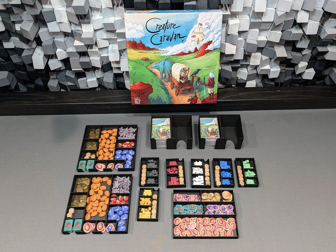 STL Files for Insert Compatible With Creature Caravan, Fits Deluxe ...