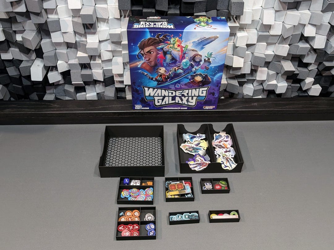 STL Files for Insert Compatible With Wandering Galaxy, Holds All Tokens ...