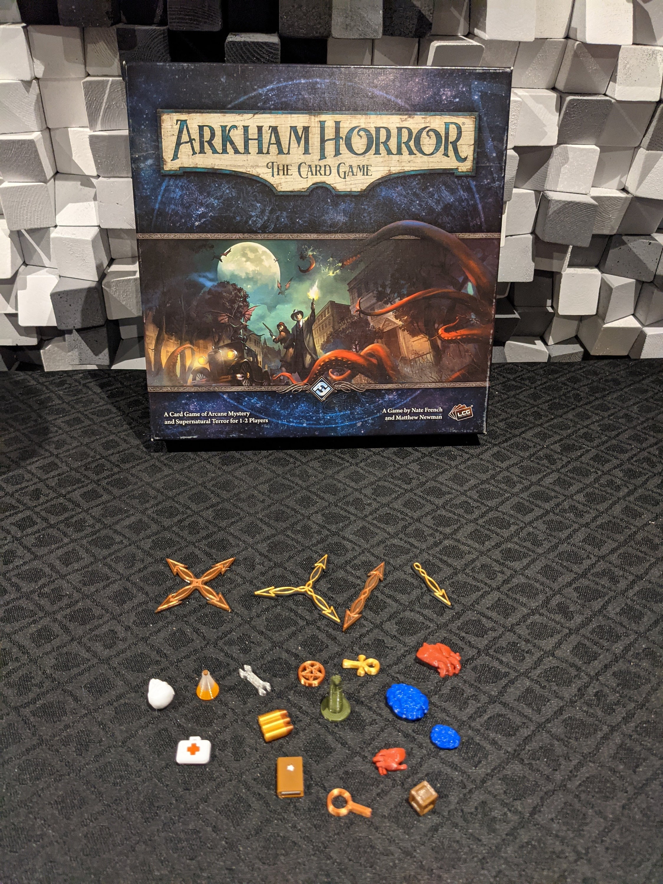 STL Files for Tokens and Inserts, Compatible With Arkham Horror Card ...