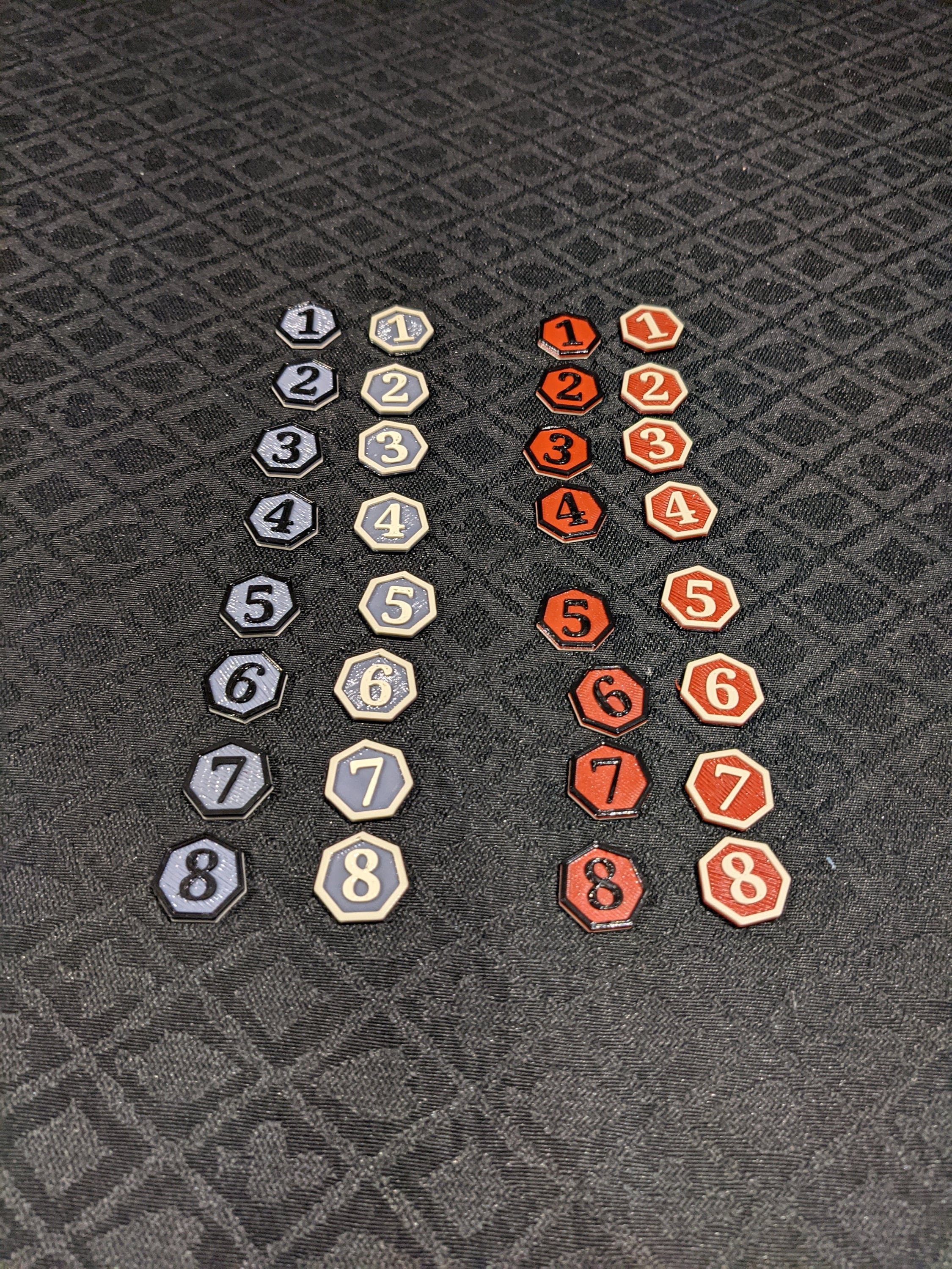 Numbered Status/tracking Tokens - Etsy