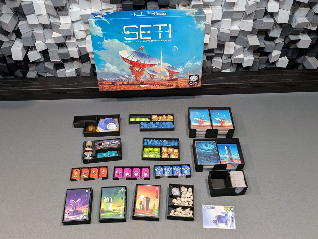 STL Files for Insert, Compatible With SETI, Fits Sleeved Cards, Extra ...
