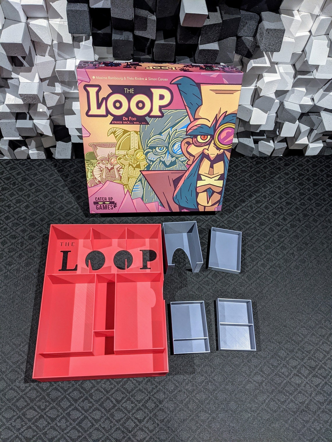 STL Files for Insert Compatible With the Loop Board Game - Etsy
