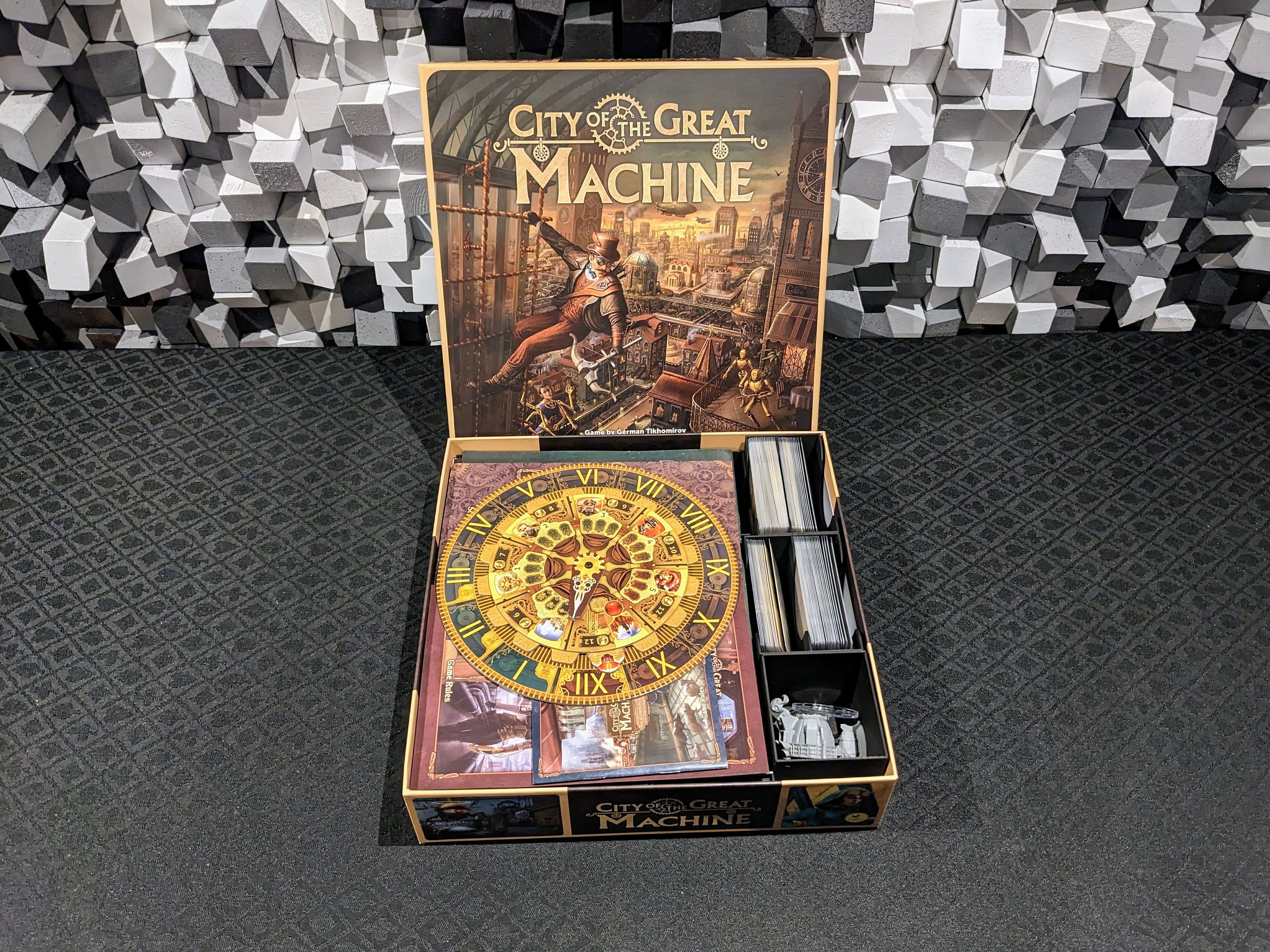 STL Files for City of the Great Machine Compatible Insert, Fits Sleeved ...
