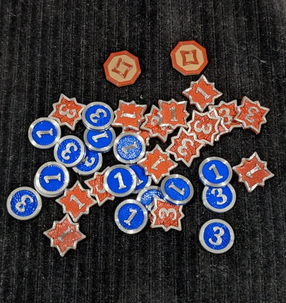 3d Printed Tokens for Summoner Wars Core Game | Etsy