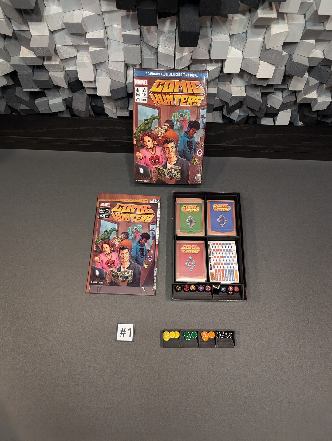 Insert and Token Covers/replacements, Compatible With Comic Hunters ...