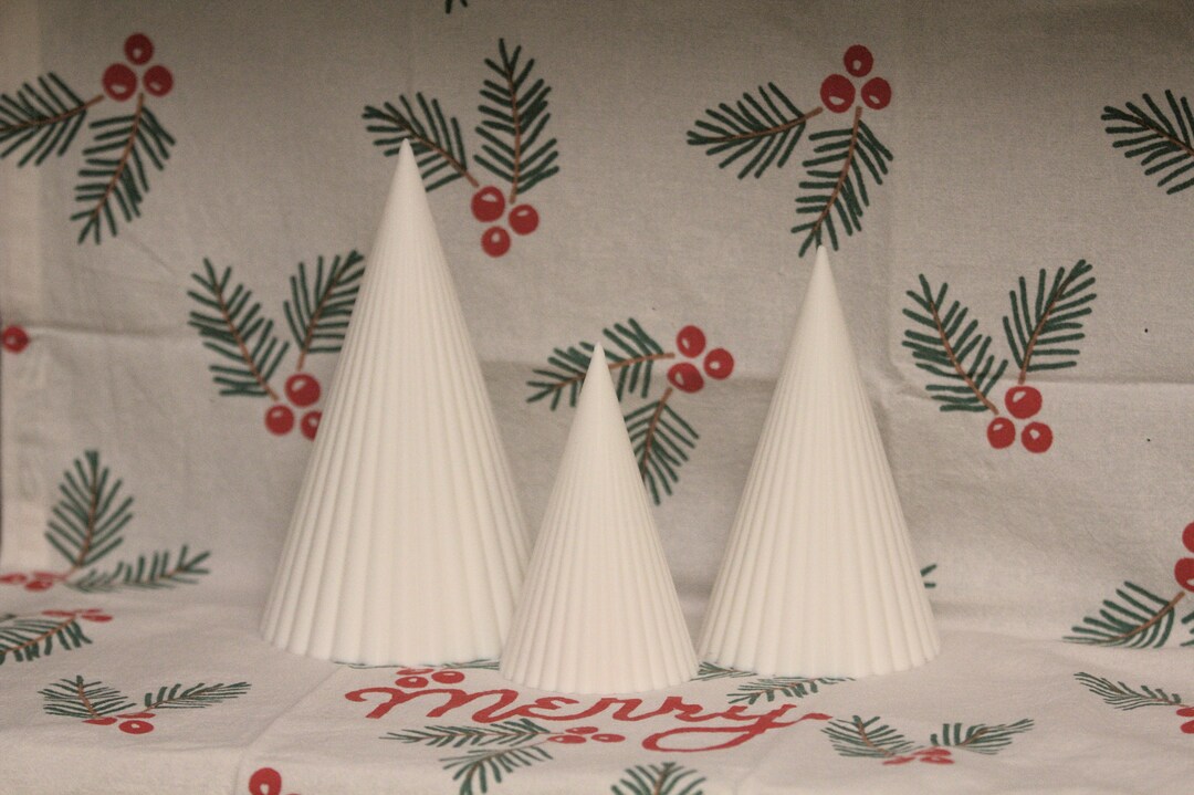 Nesting Christmas/holiday Trees set of 3 Optional Lights - Etsy