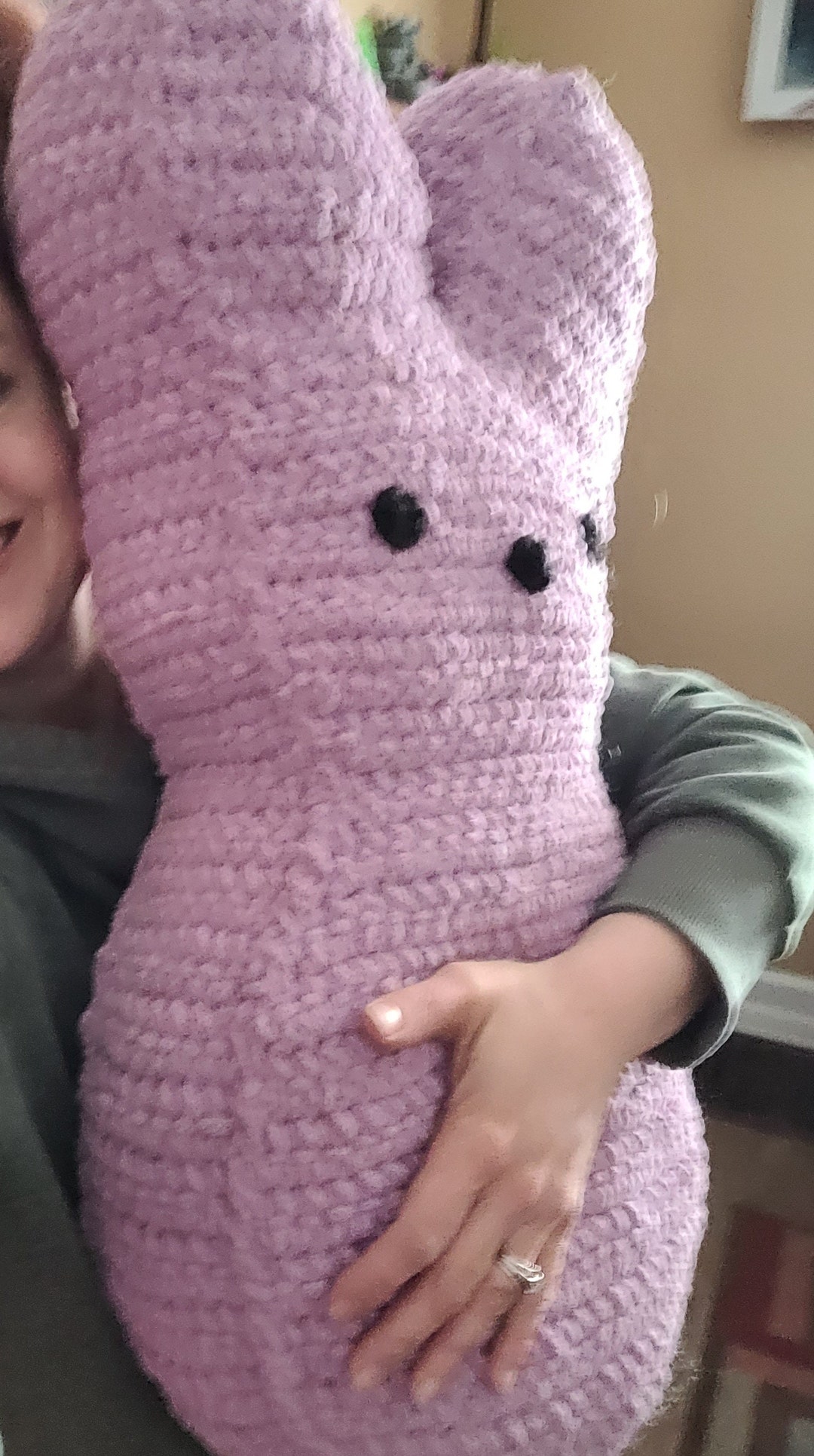 Giant Bunny Peep FINISHED - Etsy