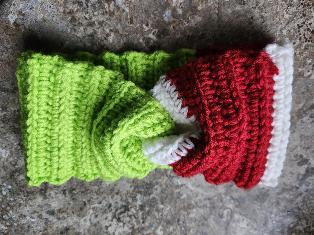 Grinch Headband/ear Warmer - Etsy