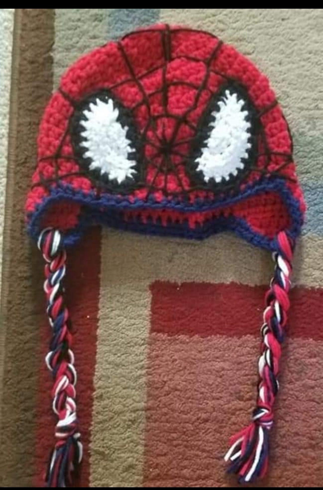 Spiderman Hat Crochet Spider-man Hat Spider-man Spidy Hat - Etsy
