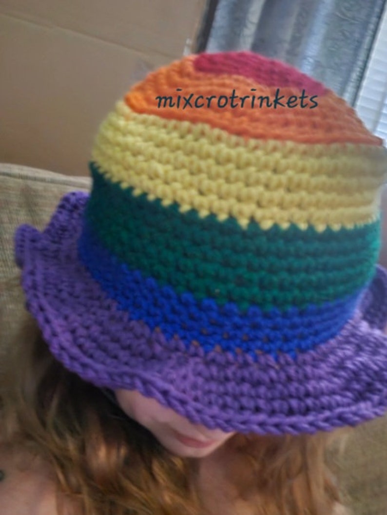 Pride Bucket Hat Pattern - Etsy
