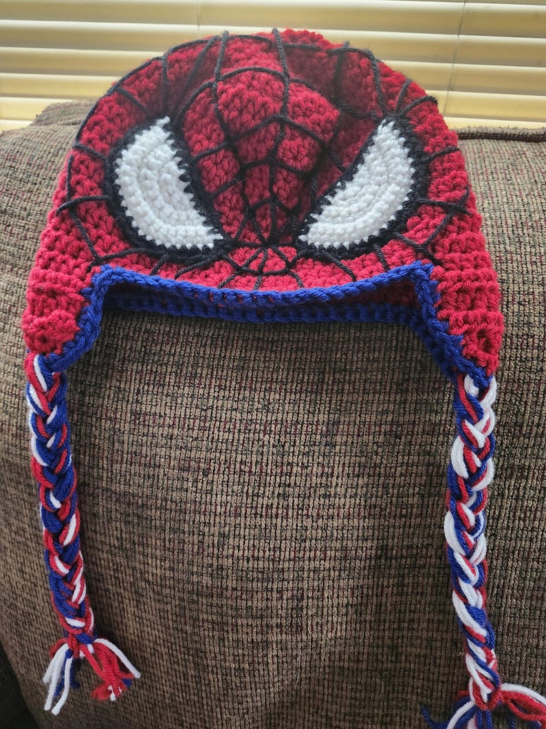 Spiderman Hat~ Crochet Spider-man Hat~ Spider-man~ Spidy Hat - Etsy