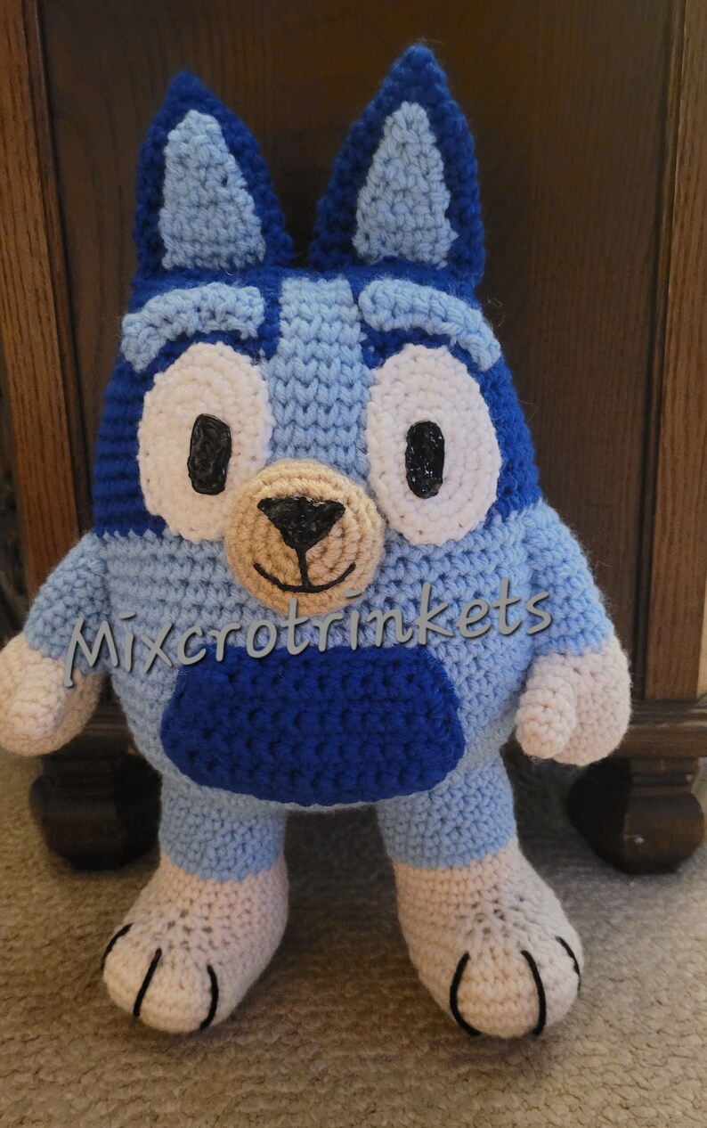 Bluey Crochet Pattern - Etsy
