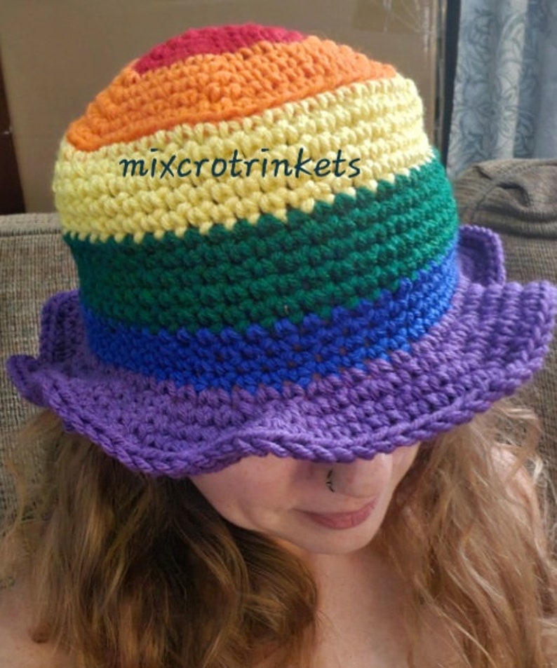 Pride Bucket Hat Pattern - Etsy