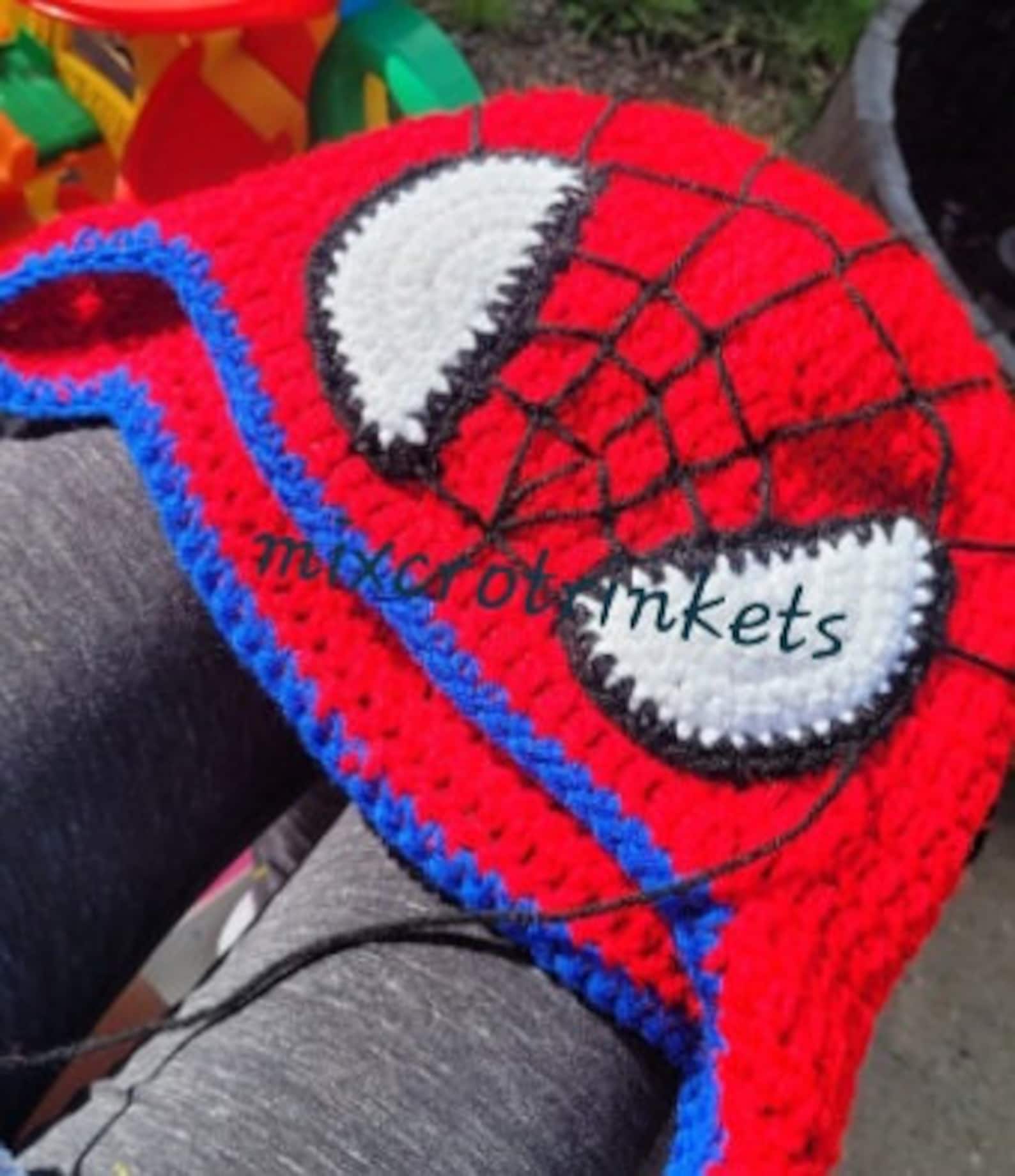 Spiderman Hat~ Crochet Spider-man Hat~ Spider-man~ Spidy Hat - Etsy
