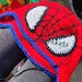 Spiderman Hat~ Crochet Spider-man Hat~ Spider-man~ Spidy Hat - Etsy