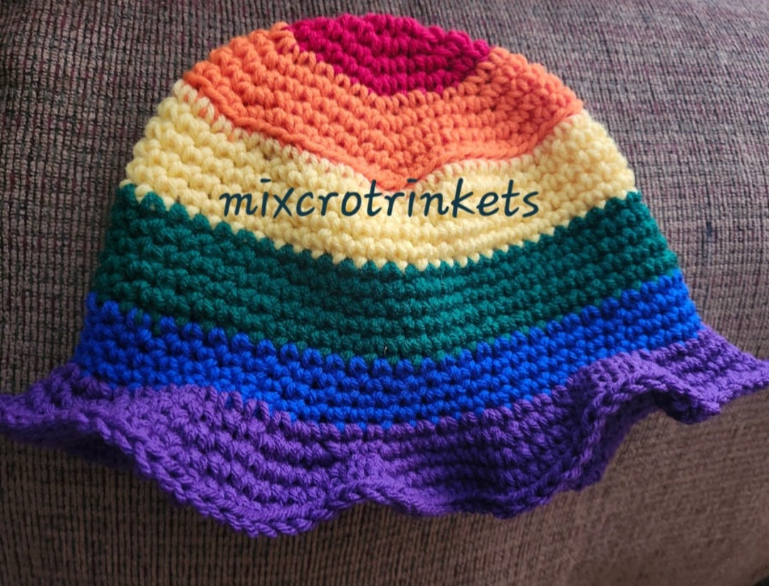 Pride Bucket Hat Pattern - Etsy