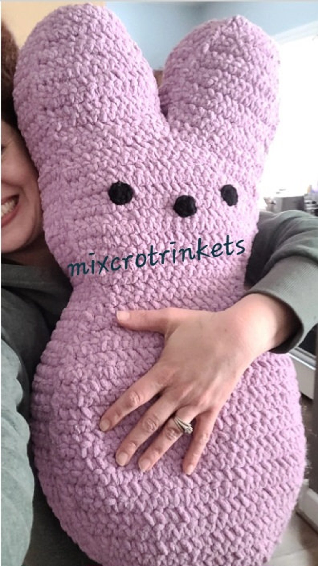 Giant Bunny Peep Pattern - Etsy