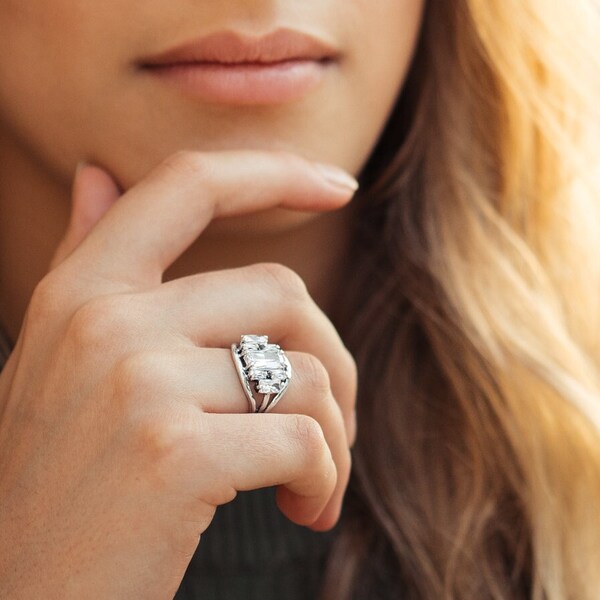 925 5a Cz Rings - Etsy