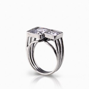 Eclectic Ring Wedding Engagement Ring for Women Graduation - Etsy