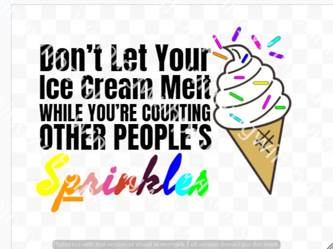 Don't Let Your Ice Cream Melt SVG Digital Download - Etsy