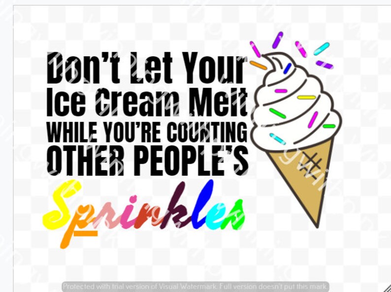 Don't Let Your Ice Cream Melt SVG Digital Download - Etsy