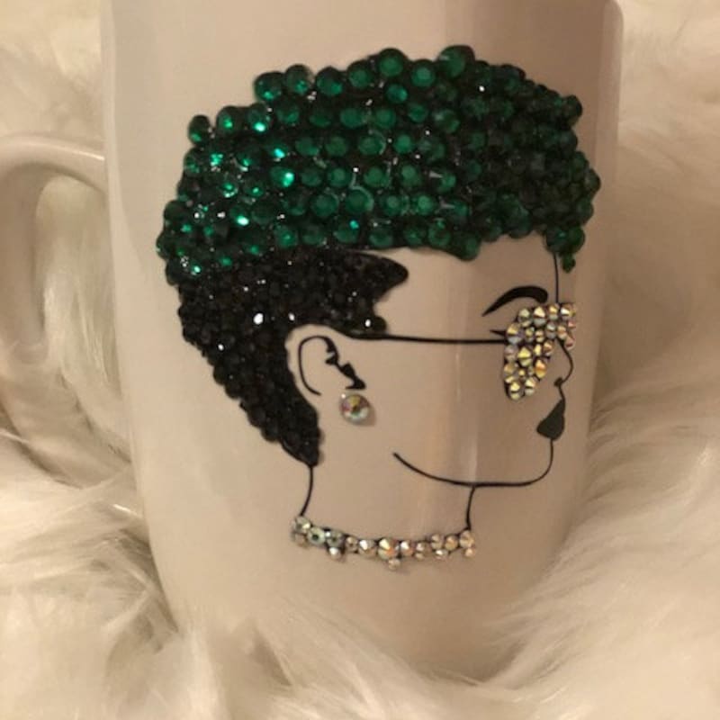 Afro Bling Mug - Etsy