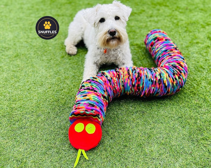 The Metre Long Snuffle Snake A Long Lasting Slow Feeder Dog Enrichment ...