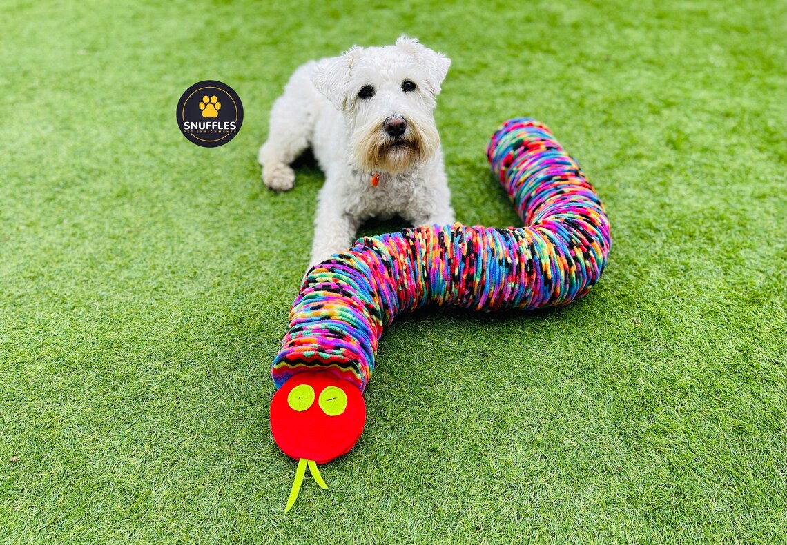 The Metre Long Snuffle Snake A Long Lasting Slow Feeder - Etsy UK