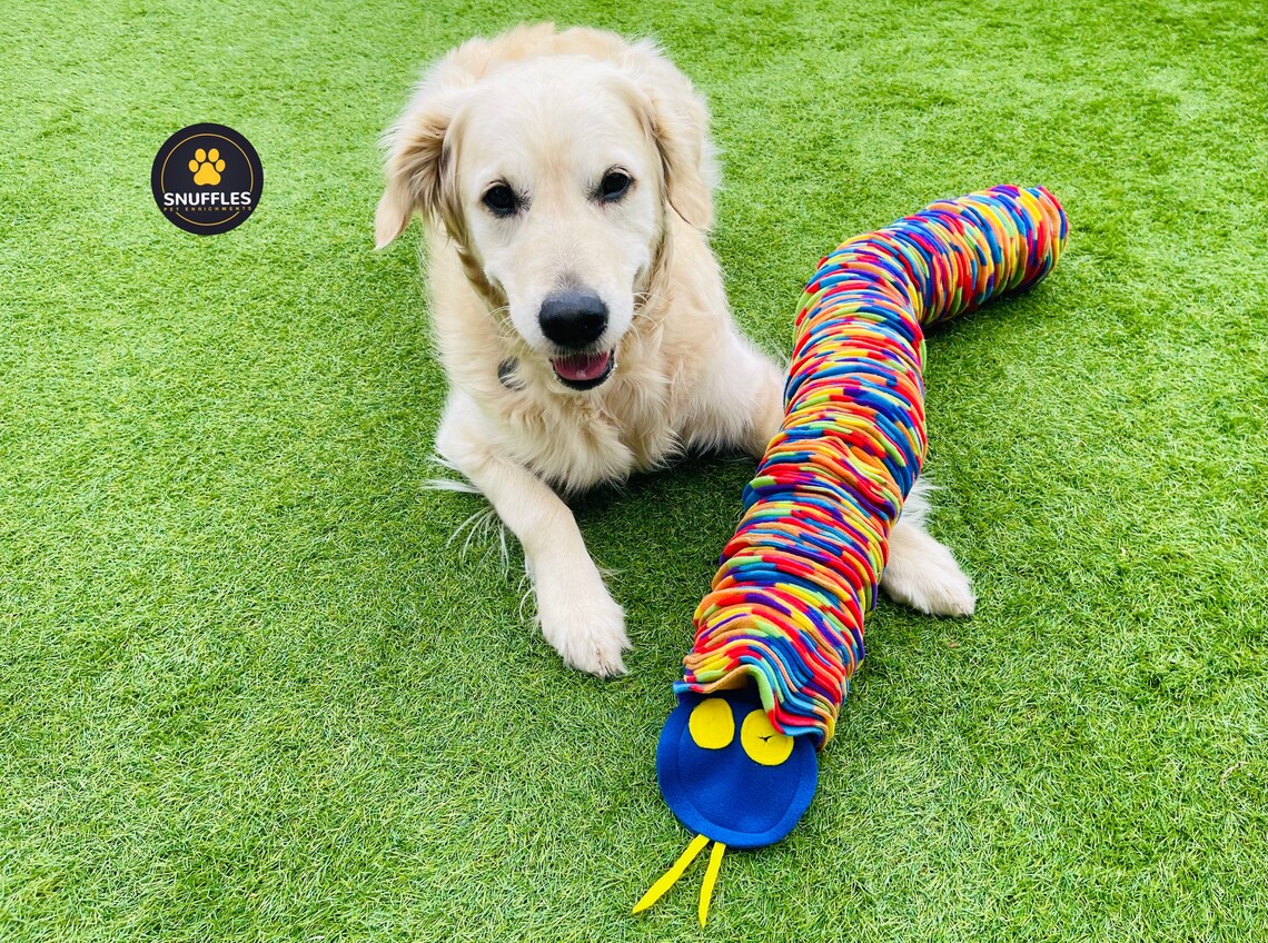 The Metre Long Snuffle Snake A Long Lasting Slow Feeder - Etsy UK