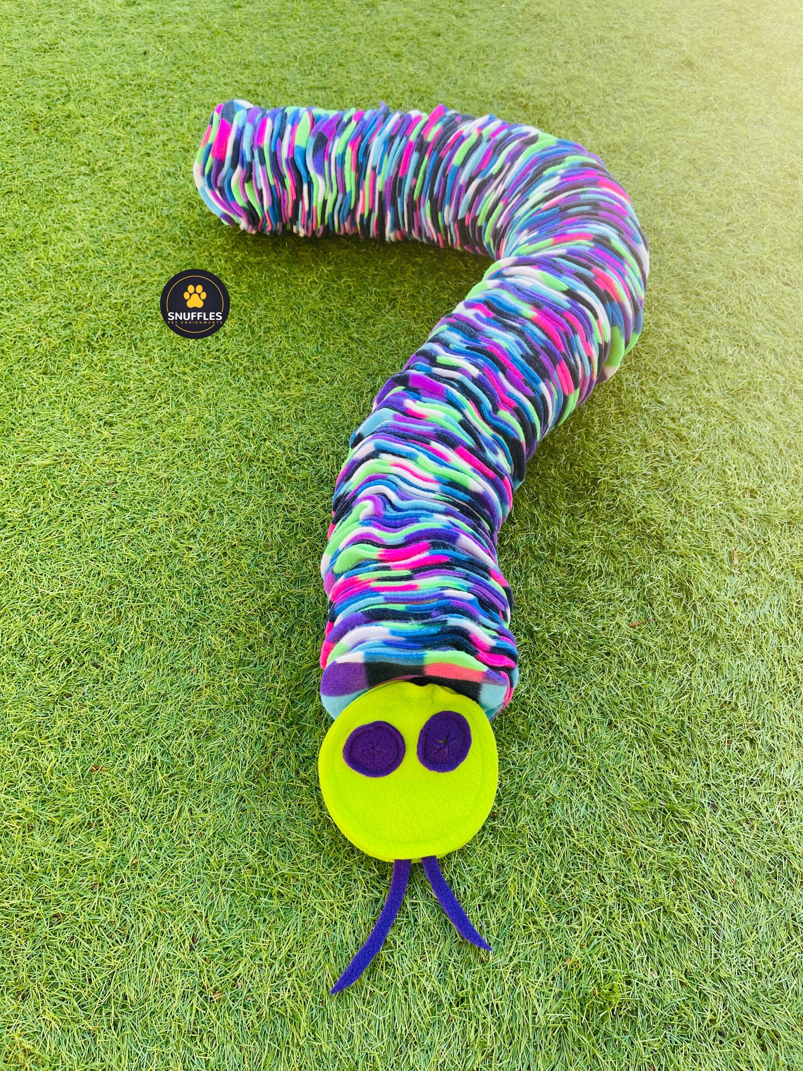 The Metre Long Snuffle Snake A Long Lasting Slow Feeder | Etsy UK