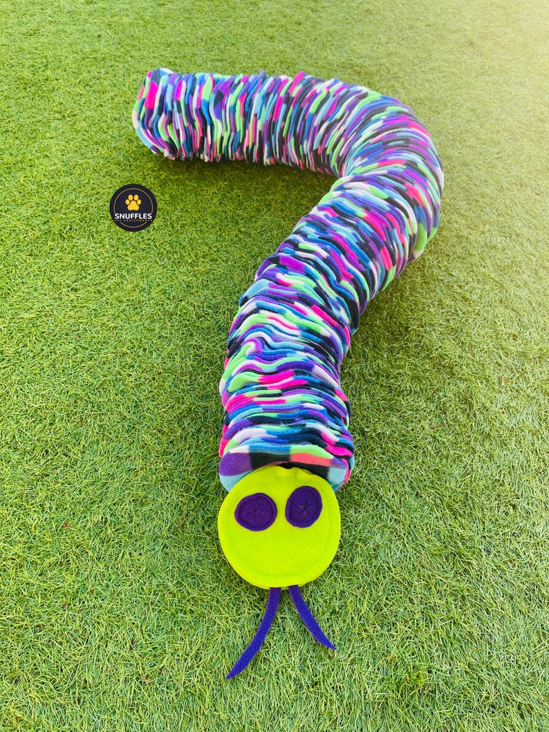 The Metre Long Snuffle Snake A Long Lasting Slow Feeder | Etsy UK