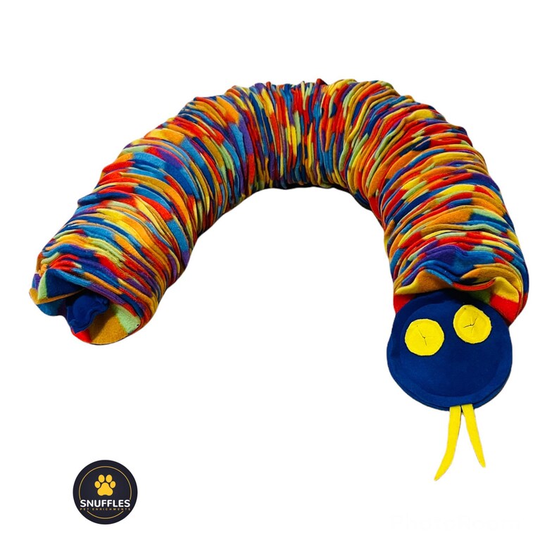 The Metre Long Snuffle Snake A Long Lasting Slow Feeder | Etsy