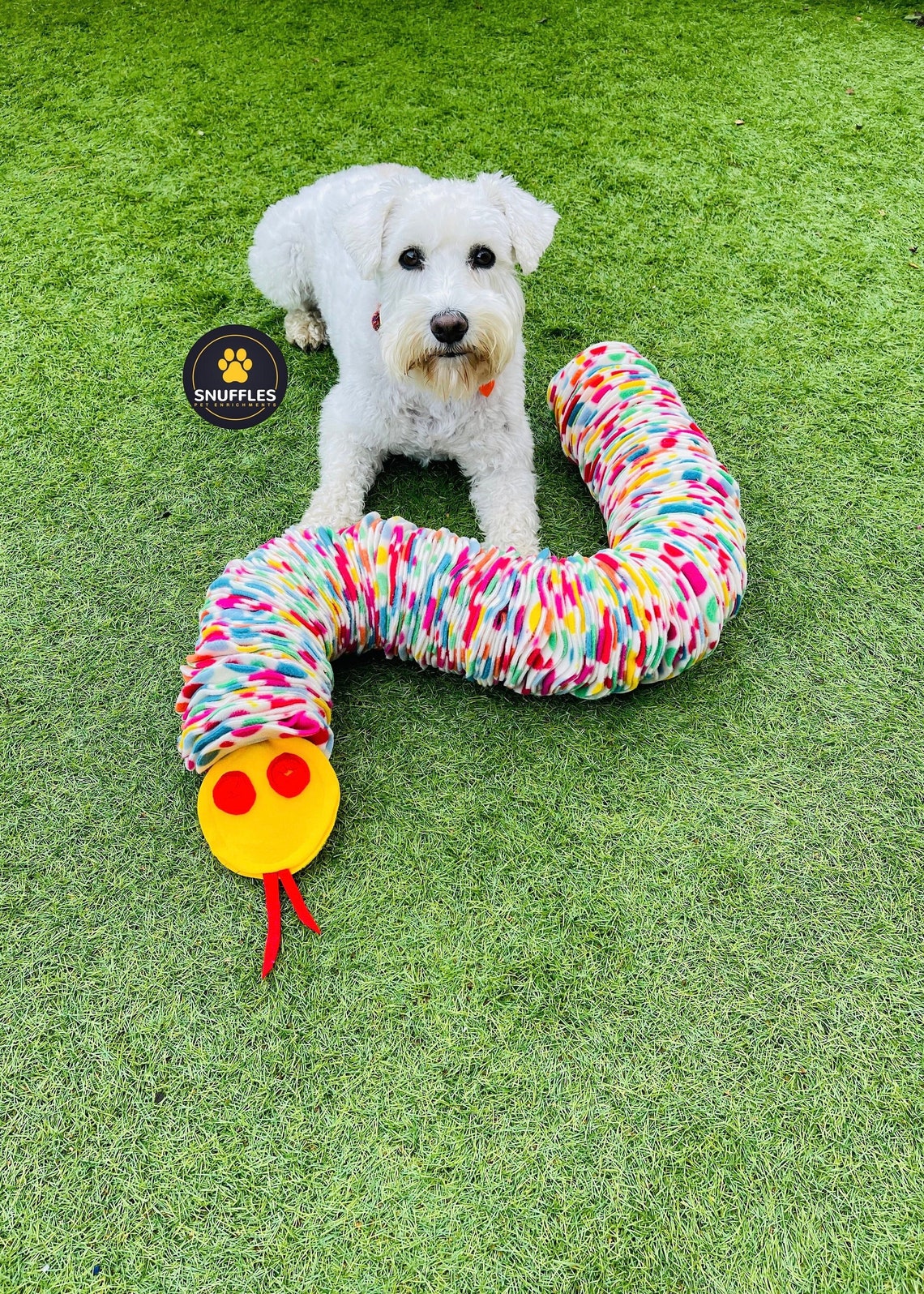 The Metre Long Snuffle Snake A Long Lasting Slow Feeder | Etsy UK