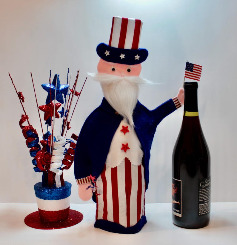 Uncle Sam Bottle Jacket - Etsy