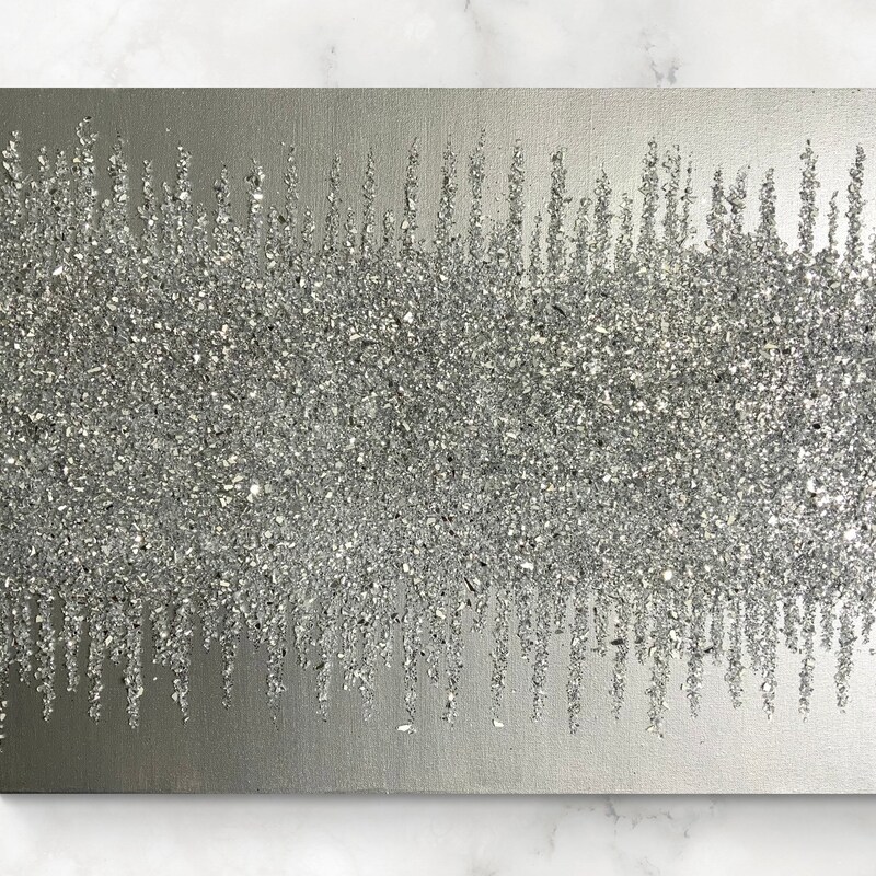 Silver Wall Art - Etsy