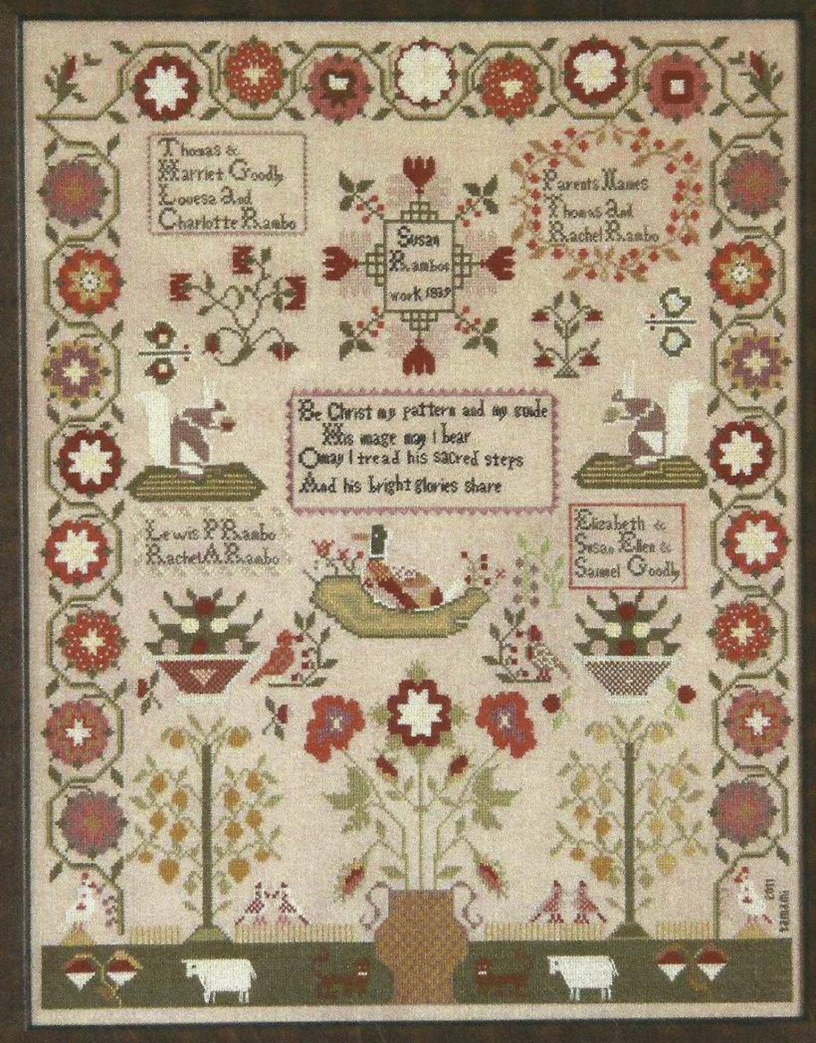 Cross Point Designs Susan Rambo 1839 - Etsy