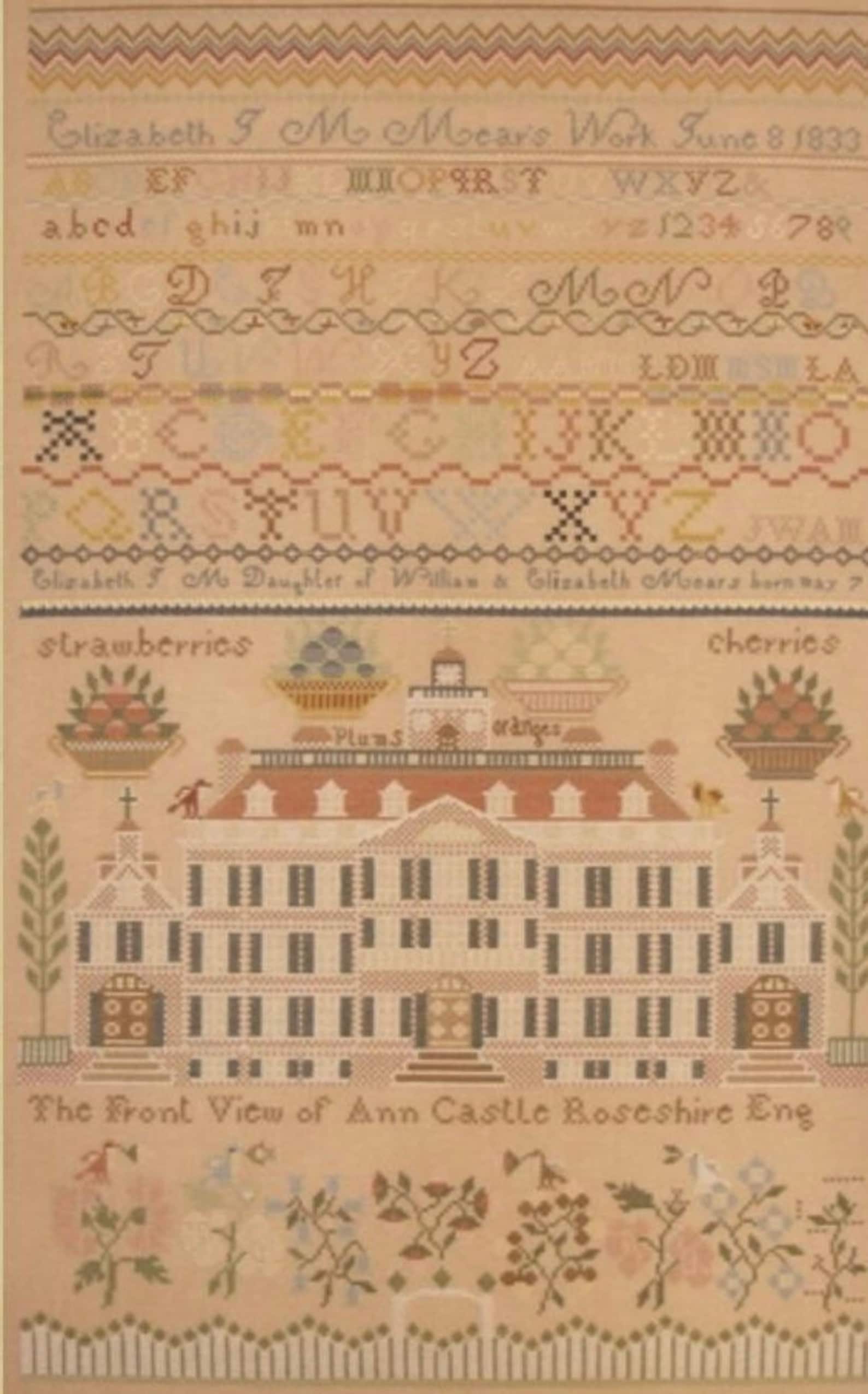 Queenstown Sampler Designs Elizabeth JM Mears - Etsy