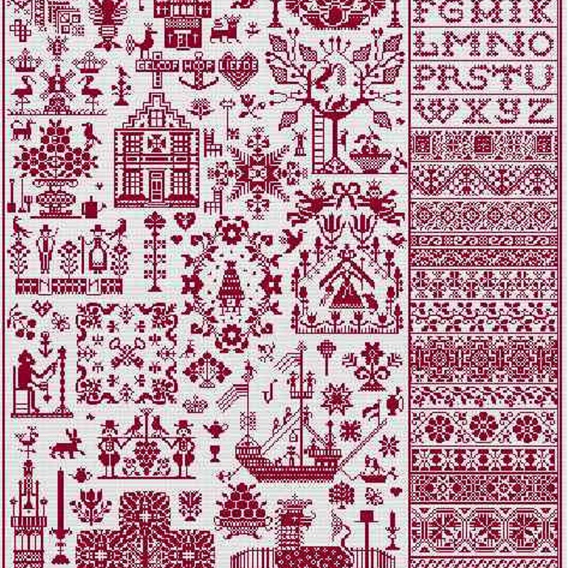 Long Dog Samplers - Etsy