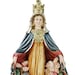 Statue of St. Claudia With Book and Palm Carved in Wood From Valgardena ...