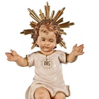Statue Sculpture of Baby Jesus, Carved in Wood From Valgardena and ...