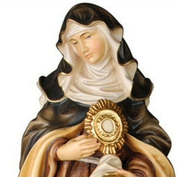 St Clare Statue - Etsy
