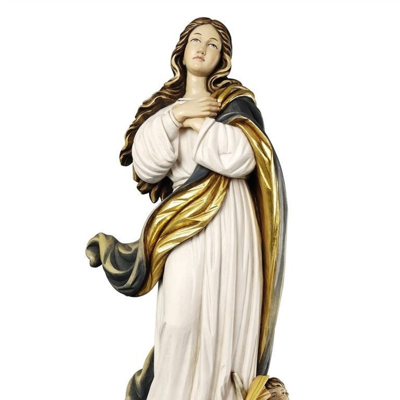 Immaculate Conception Statue - Etsy