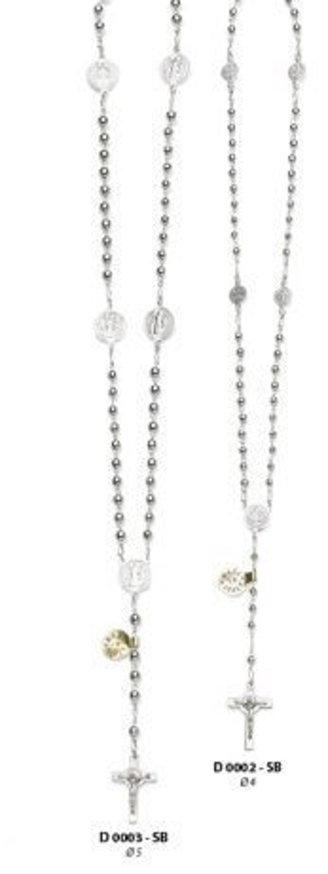 Rosary of St. Benedict of Norcia in Silver 925 of Italian Craftsmanship ...