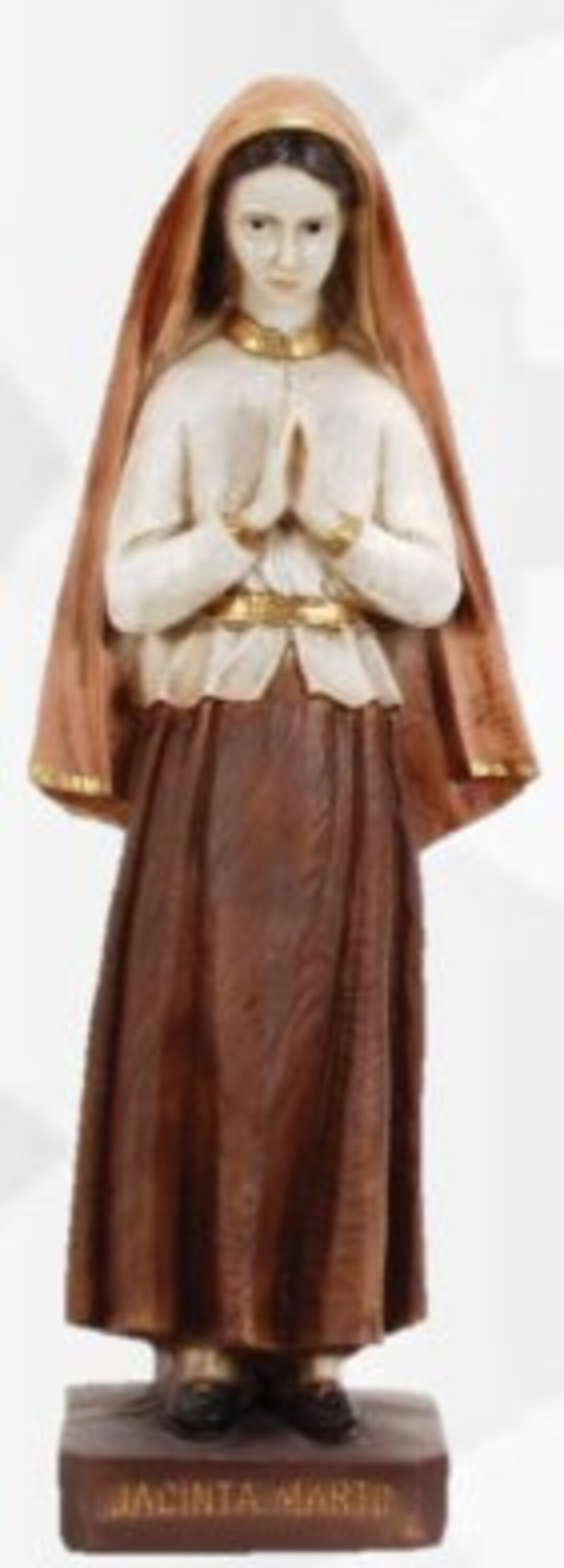 Statue of Saint Jacinta Marto, Shepherdess of Fatima, 33 Cm (12,99 ...