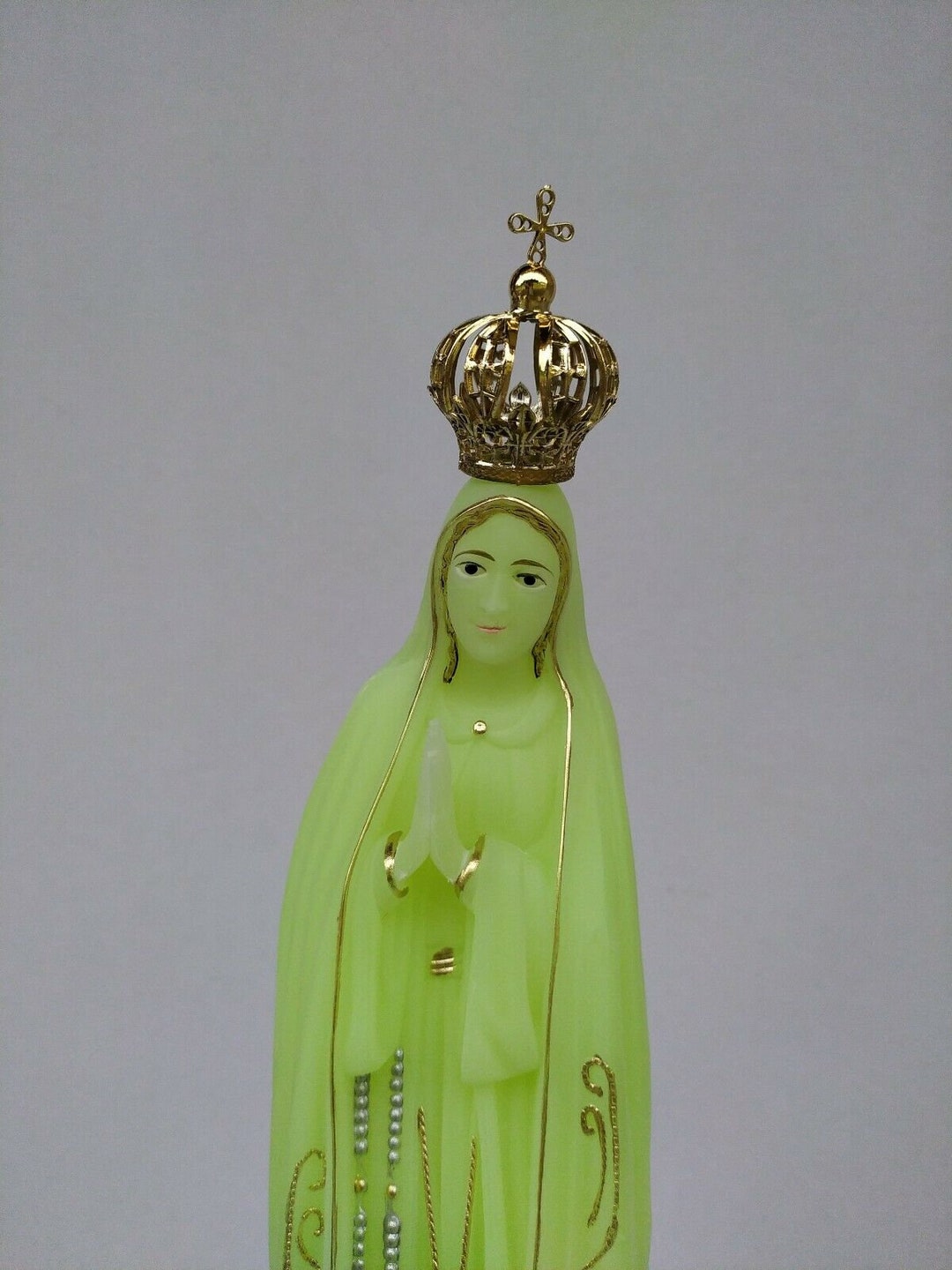 Statue of Our Lady of Fatima Cm 39 15.35 Inches in Hand-decorated ...