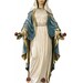 Statue of the Madonna of the Roses Carved From Valgardena Wood and Hand ...